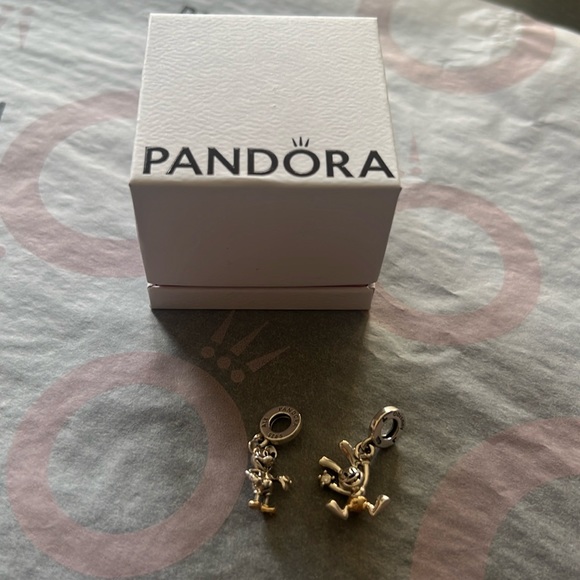 Pandora | Jewelry | Newmickey Oswald Disney 0th Anniversary Labgrown ...